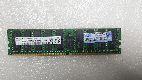 728629-B21 32GB 2RX4 DDR4-2133 PC4-17000 Registered