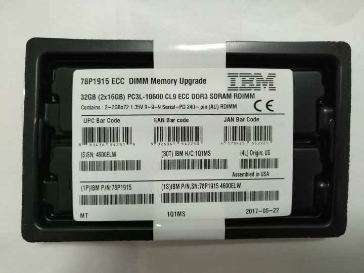 46W0829 16GB TruDDR4 Memory (2Rx4, 1.2V) PC4-19200 CL17 2400MHz LP RDIMM